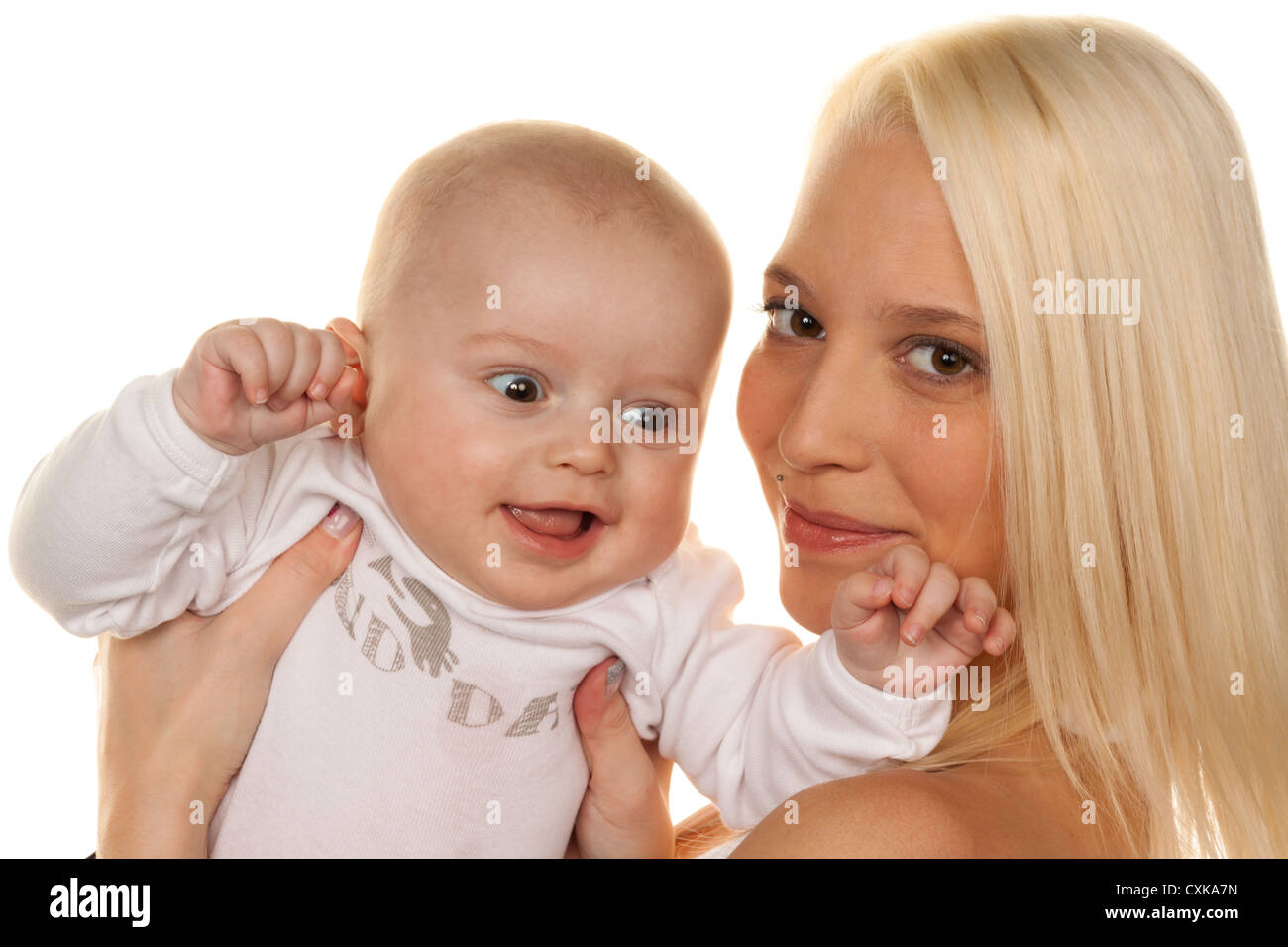 Mother with baby Stock Photo - Alamy