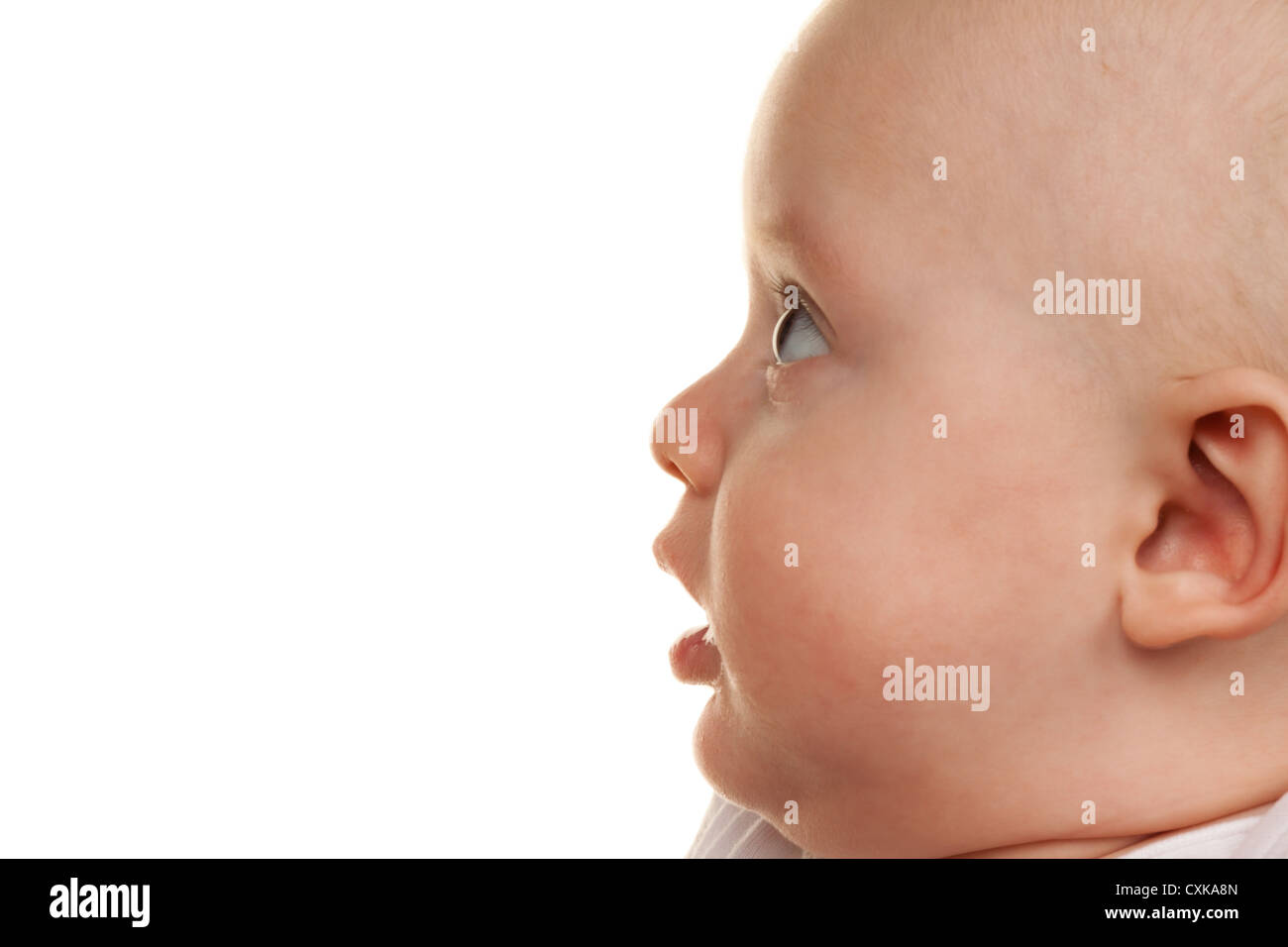Face of a wondering baby Stock Photo - Alamy