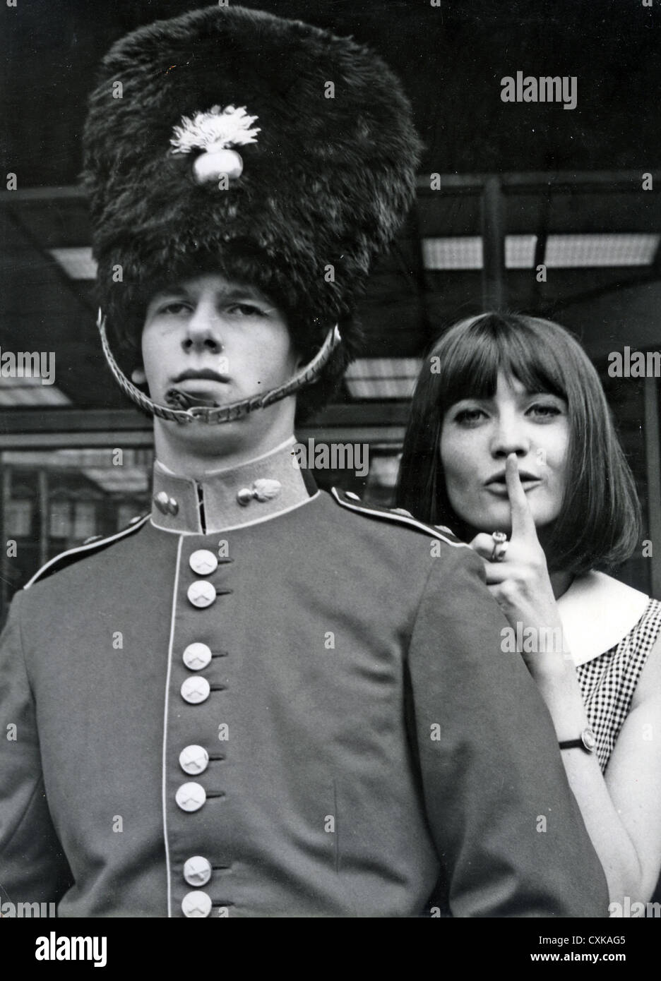 SANDIE SHAW Promotional photo of UK pop singer in 1965. Photo: Tony ...