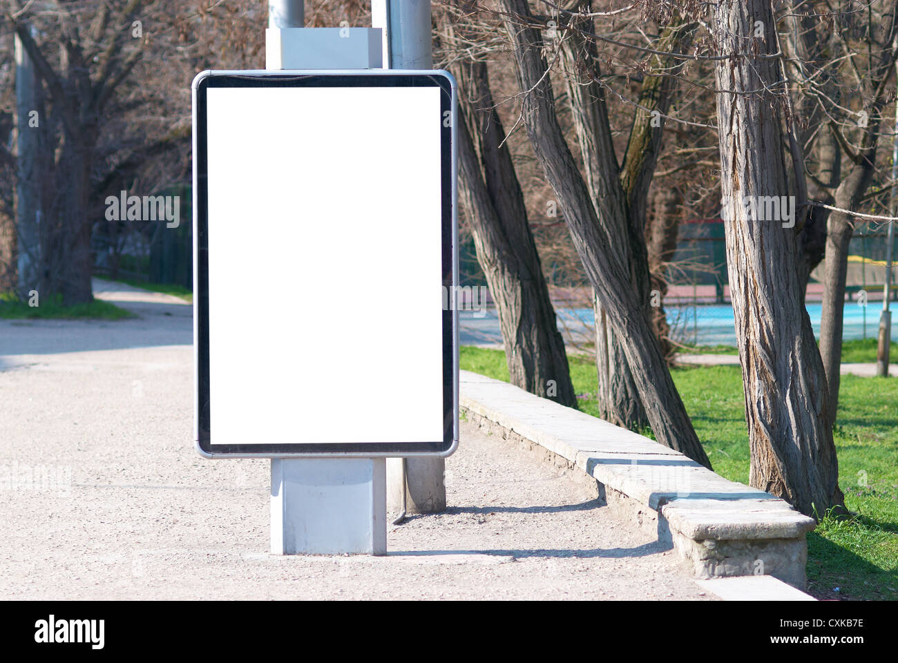 Vertical blank sign on hi-res stock photography and images - Alamy