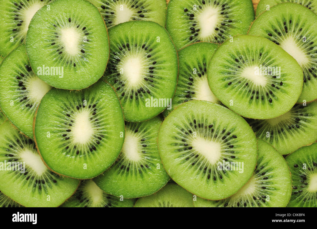 Closeup kiwi seed pattern hi-res stock photography and images - Alamy