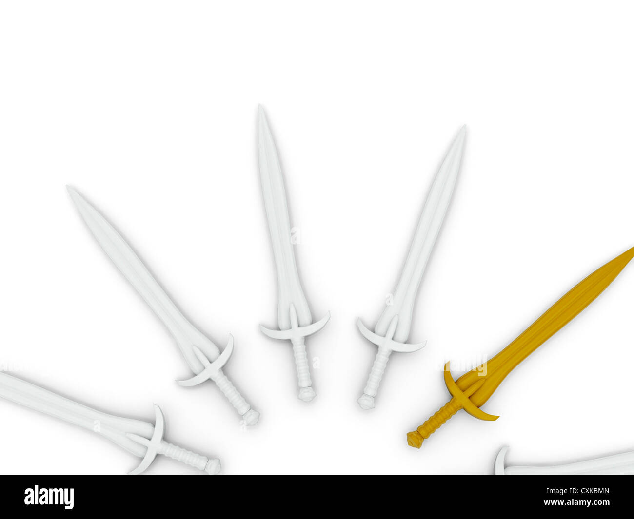 Crossing swords hi-res stock photography and images - Alamy