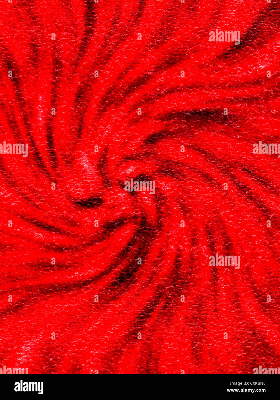 red spiral textured abstract Stock Photo - Alamy
