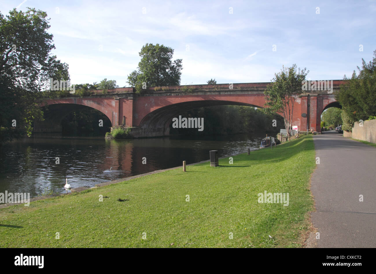 Brunel Railway Bridge Maidenhead Berkshire Stock Photo - Alamy