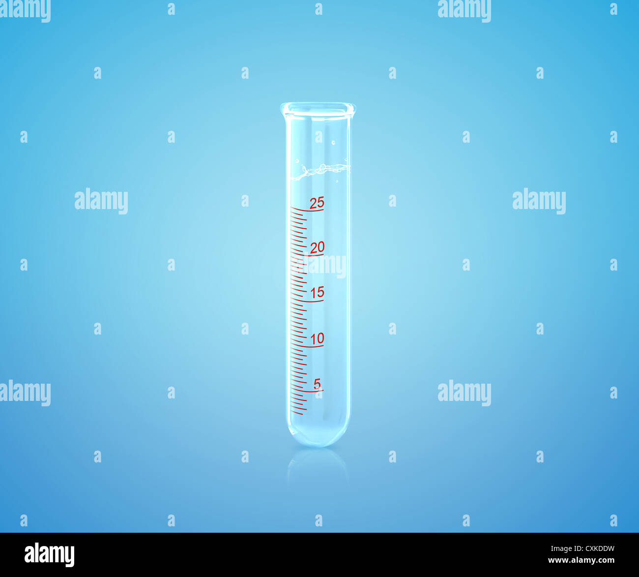 liquid in laboratory test tubes on blue background Stock Photo - Alamy