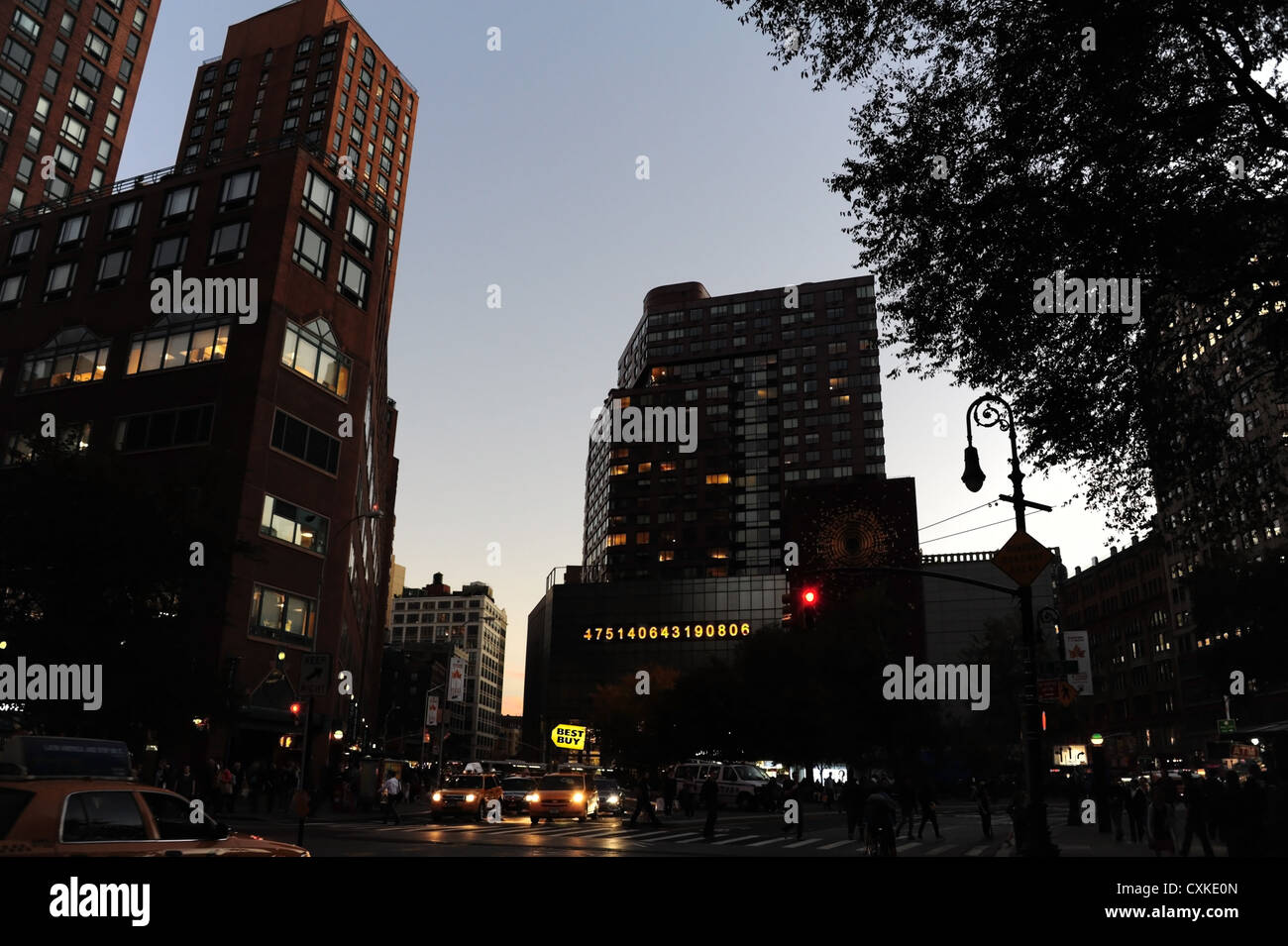 Intersection Of Wall Street And Broadway High Resolution Stock ...