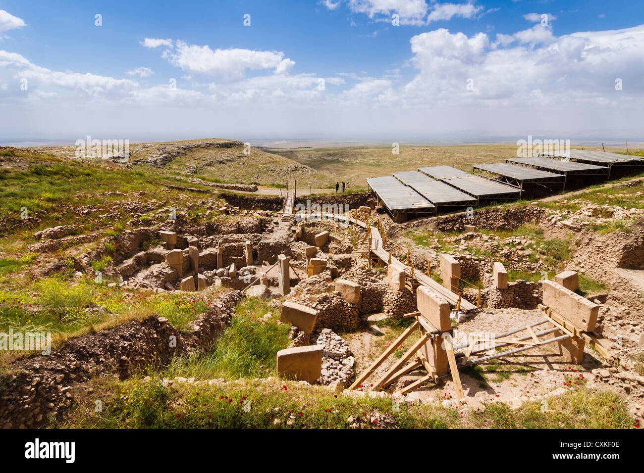 Built by hunter-gatherers in the 10th millennium BC, Gobekli Tepe is ...