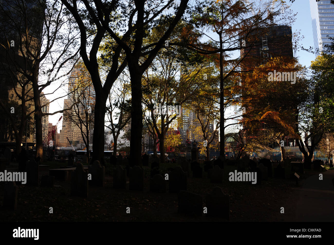 St pauls chapel ground zero hi-res stock photography and images - Alamy