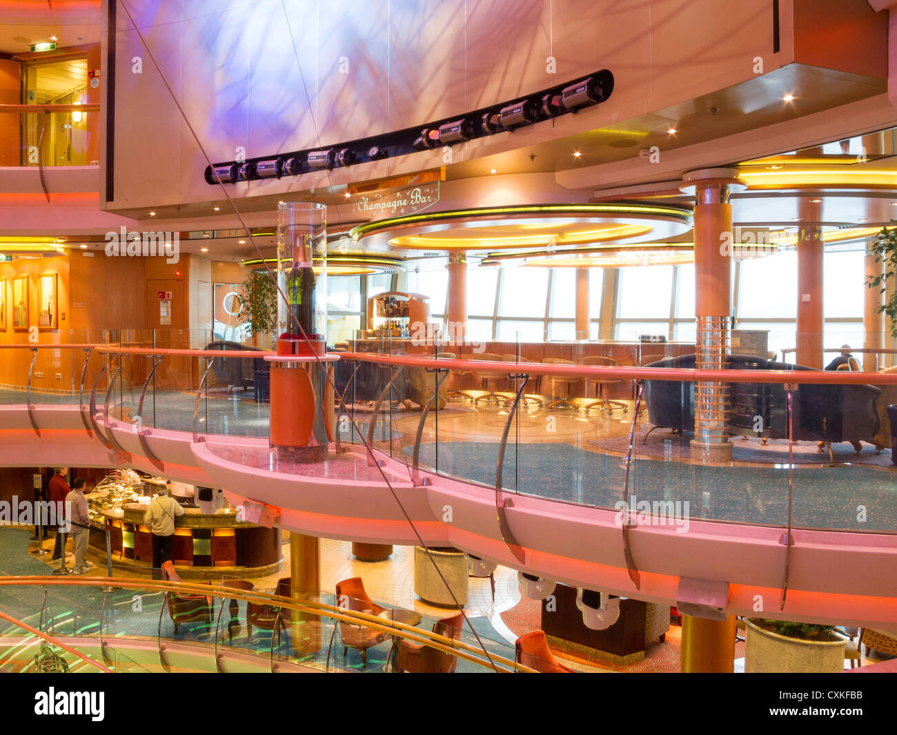 Cruise ship atrium hi-res stock photography and images - Alamy