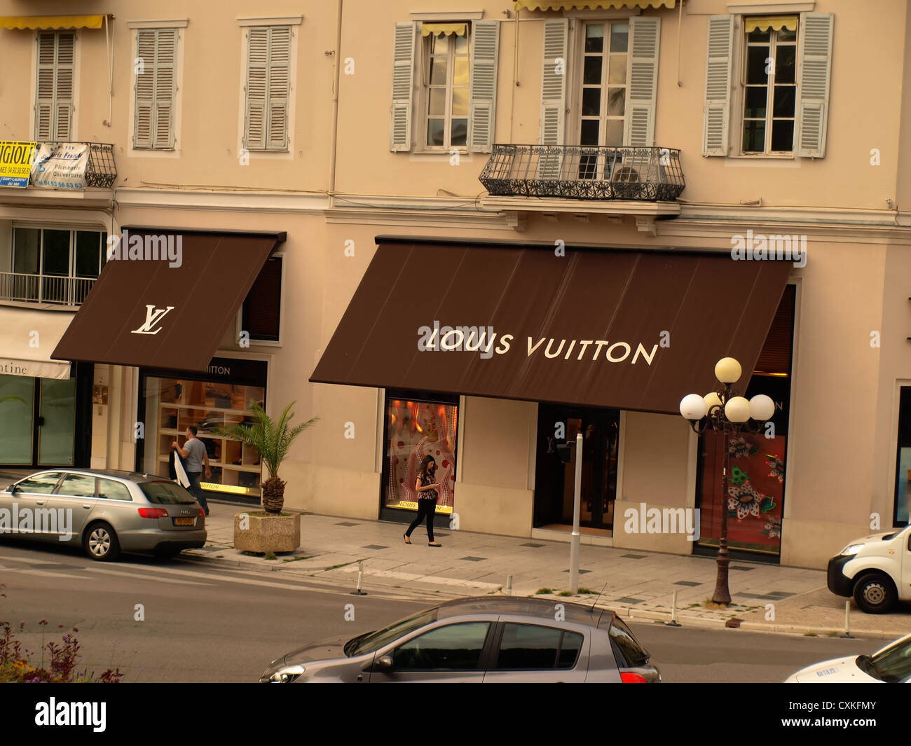 Louis Vuitton in Nice Stock Photo - Alamy