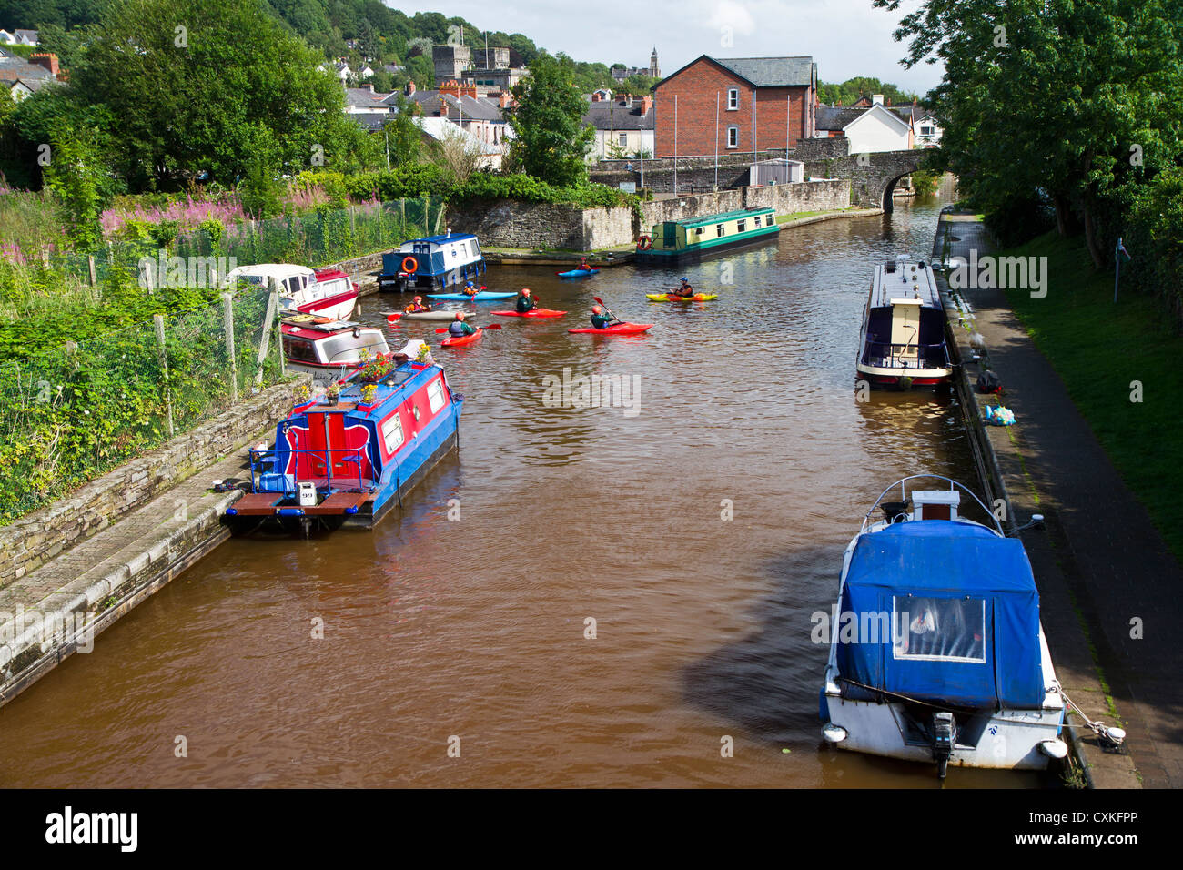 Canal monmouth y brecon hi-res stock photography and images - Alamy