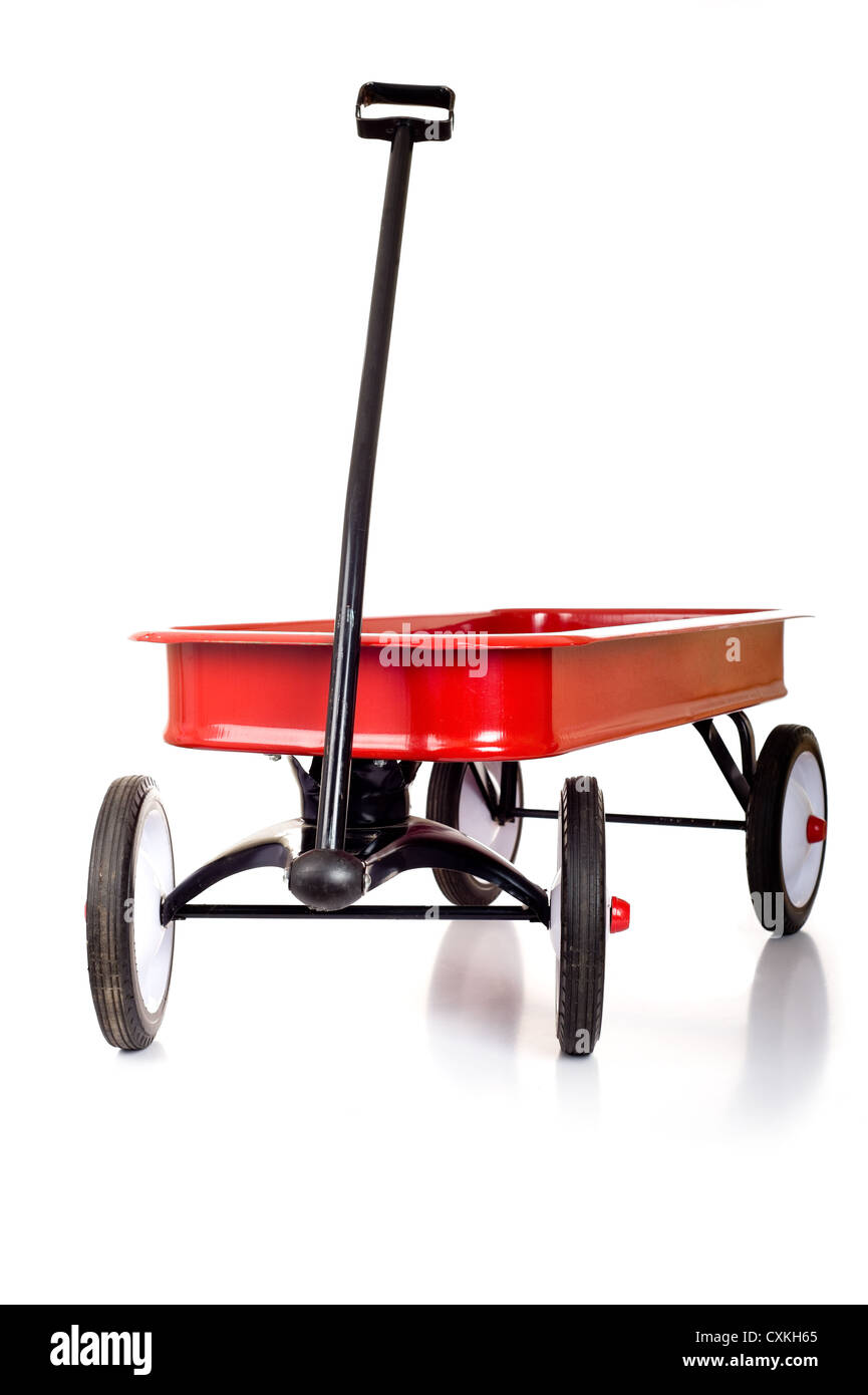 Little red wagon hi-res stock photography and images - Alamy