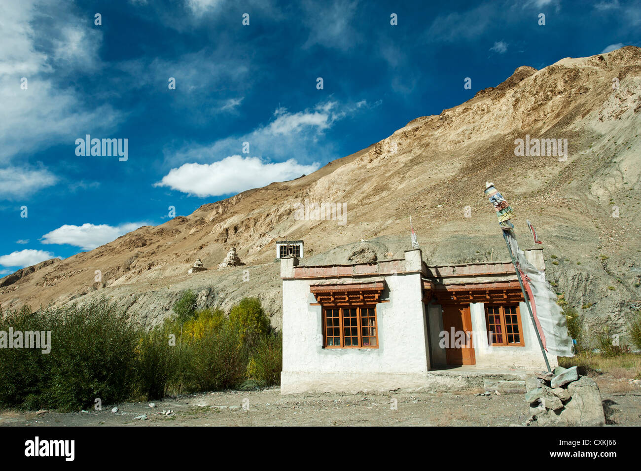 India markha valley homestay hi-res stock photography and images - Alamy