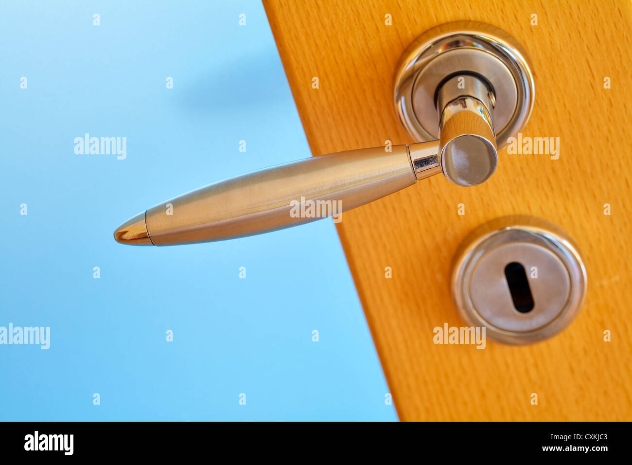 Modern door handle hi-res stock photography and images - Alamy