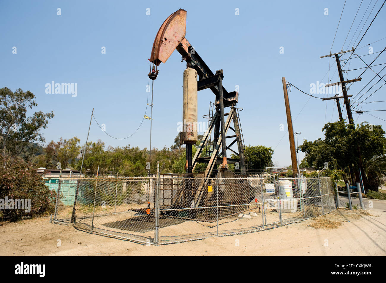 Oil pump jack united states hi-res stock photography and images - Alamy