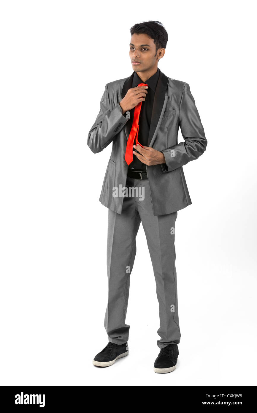 Smart Indian Man In Suit