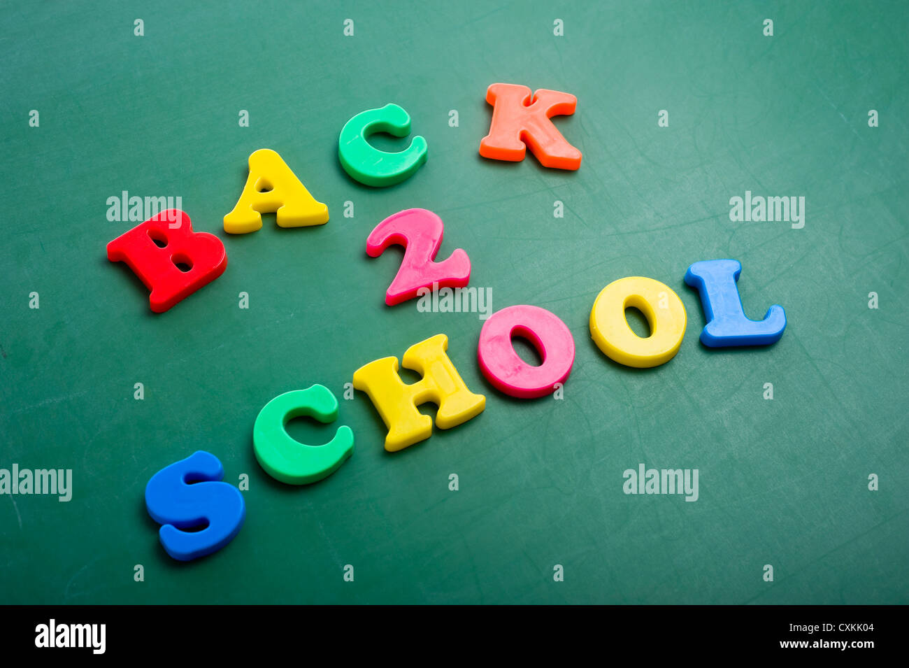 Magnetic letters school hi-res stock photography and images - Alamy