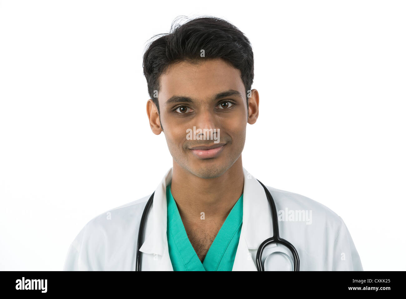 Portrait of a male Indian doctor Stock Photo - Alamy