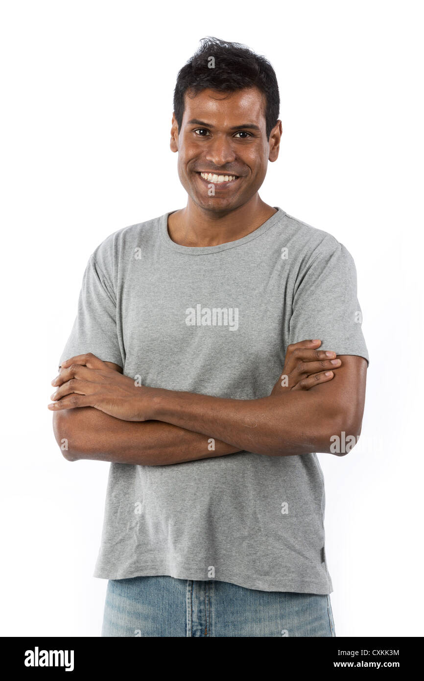 Happy Asian man wearing casual clothes Stock Photo - Alamy