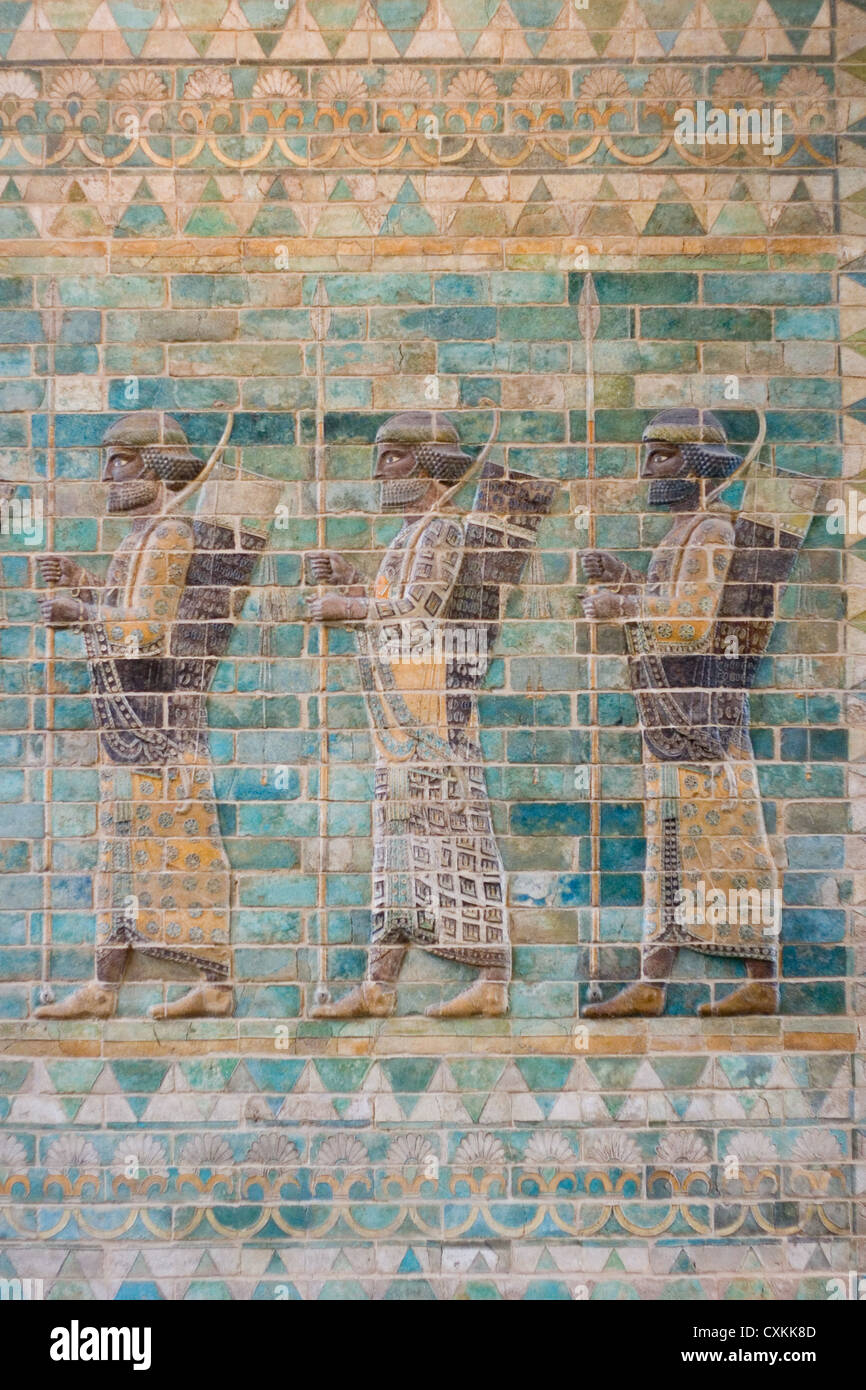 Mesopotamian the frieze of archers hi-res stock photography and images ...