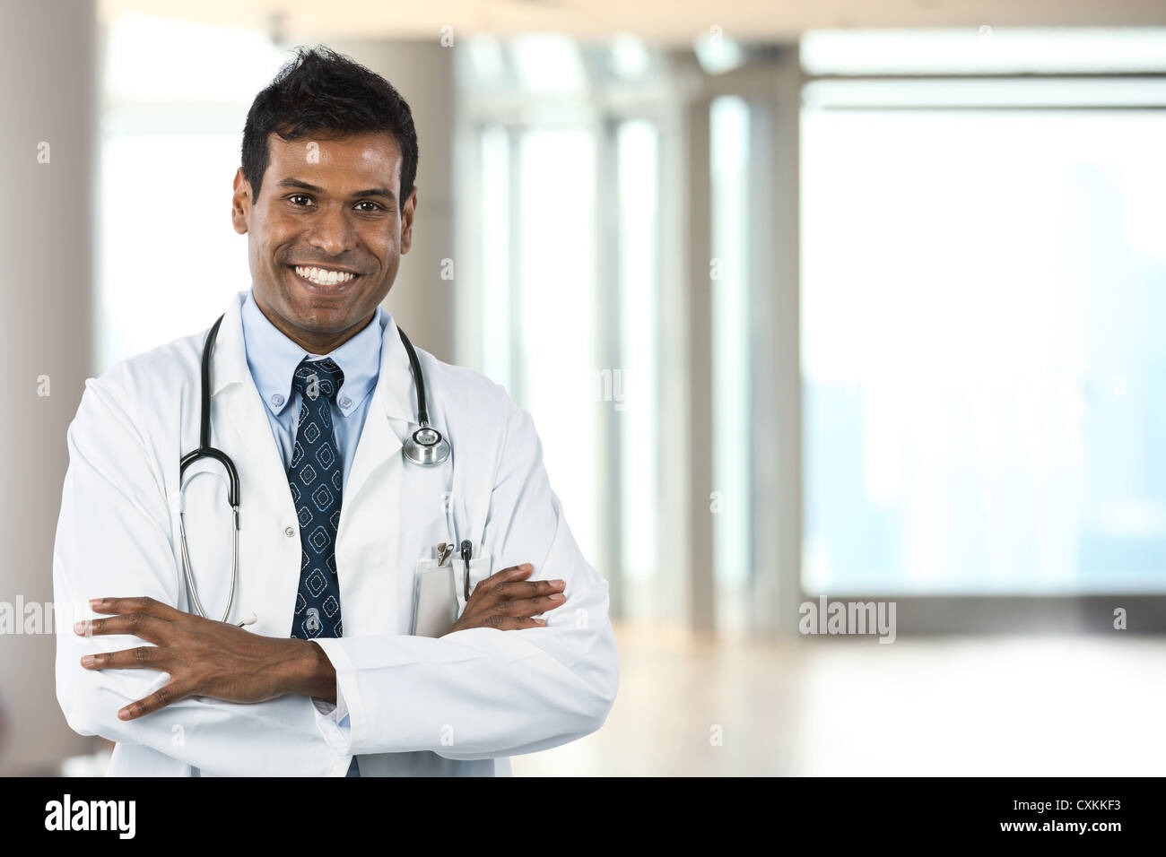 Successful asian indian medical doctor hi-res stock photography and ...