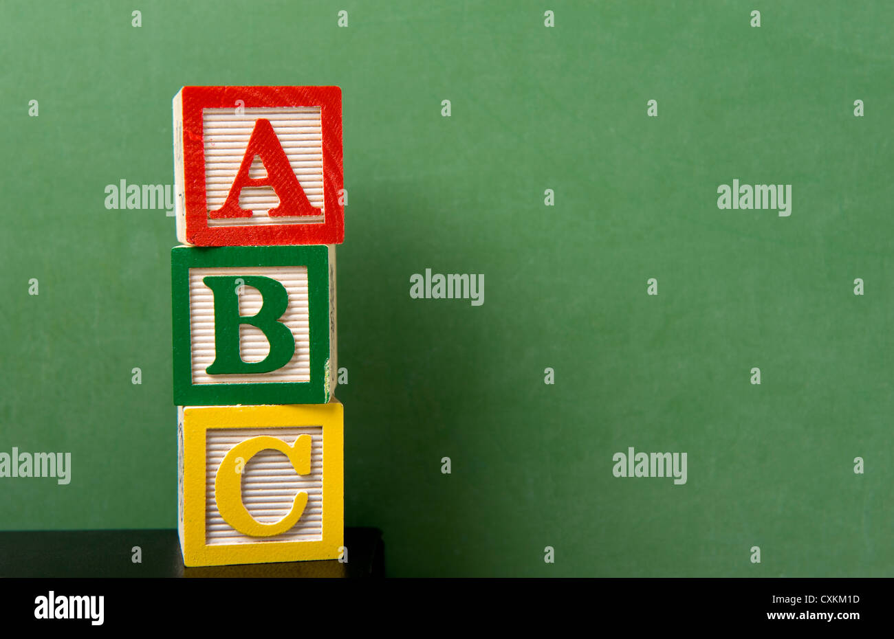 Abc blocks hi-res stock photography and images - Alamy