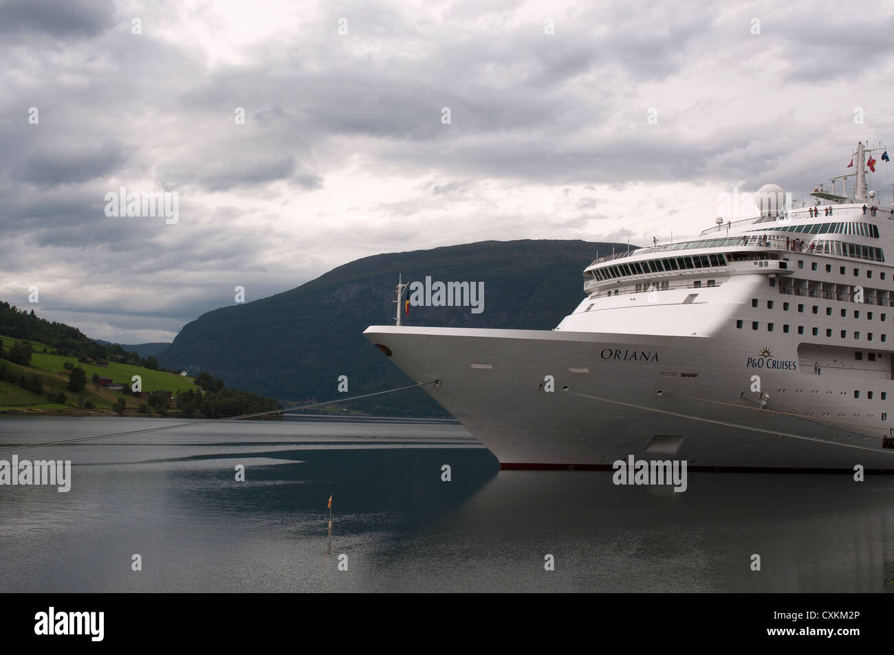 Olden cruise ship port hi-res stock photography and images - Alamy