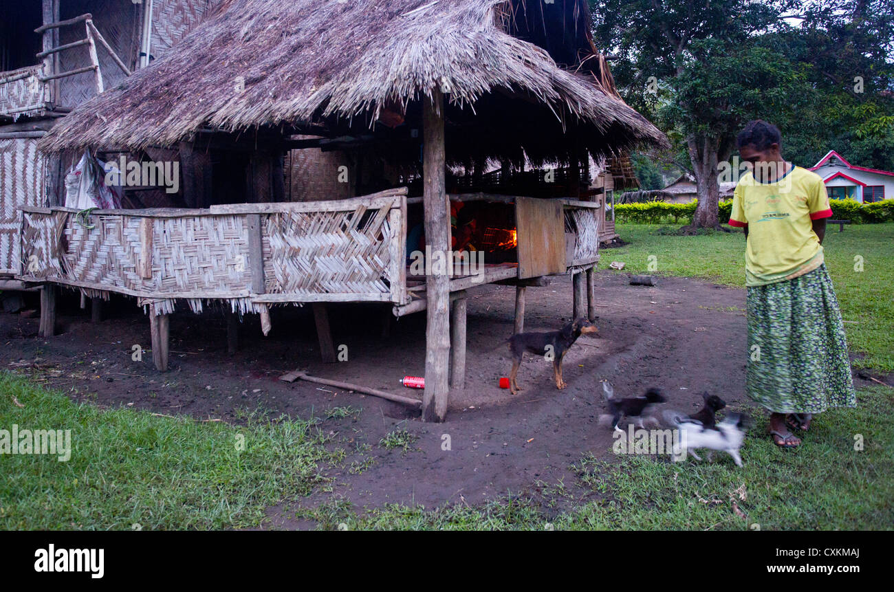 Village home hi-res stock photography and images - Alamy