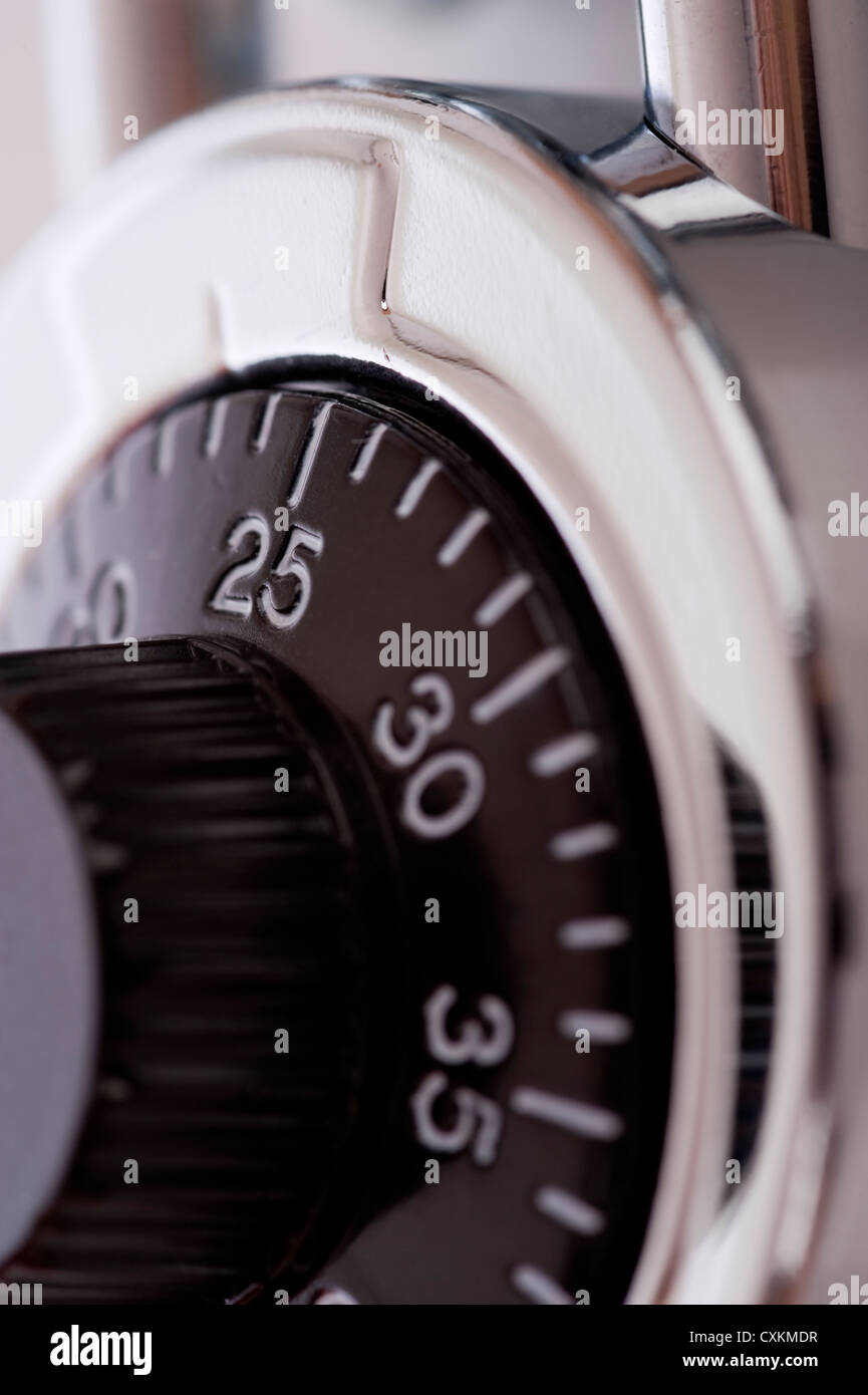 Combination lock close up hi-res stock photography and images - Alamy