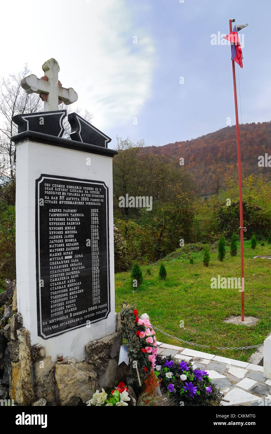 Bosnia and Herzegovina, Rogatica, on the road to Visegrad : a Serb ...