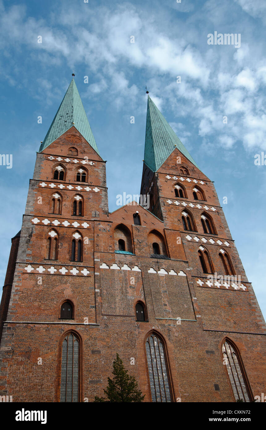 Lübecker Marienkirche (St. Mary's Church), Lübeck, Schleswig-Holstein ...