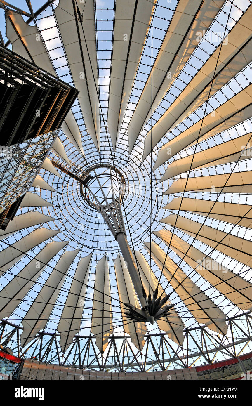 Canopy of sony center hi-res stock photography and images - Alamy