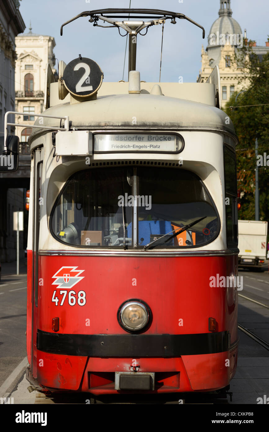 Tram, Vienna, Austria, Europe Stock Photo - Alamy