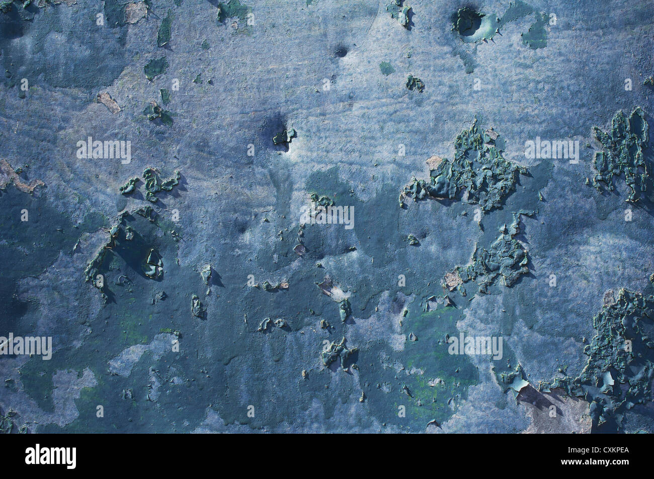 Rusted Painted Metal Stock Photo - Alamy