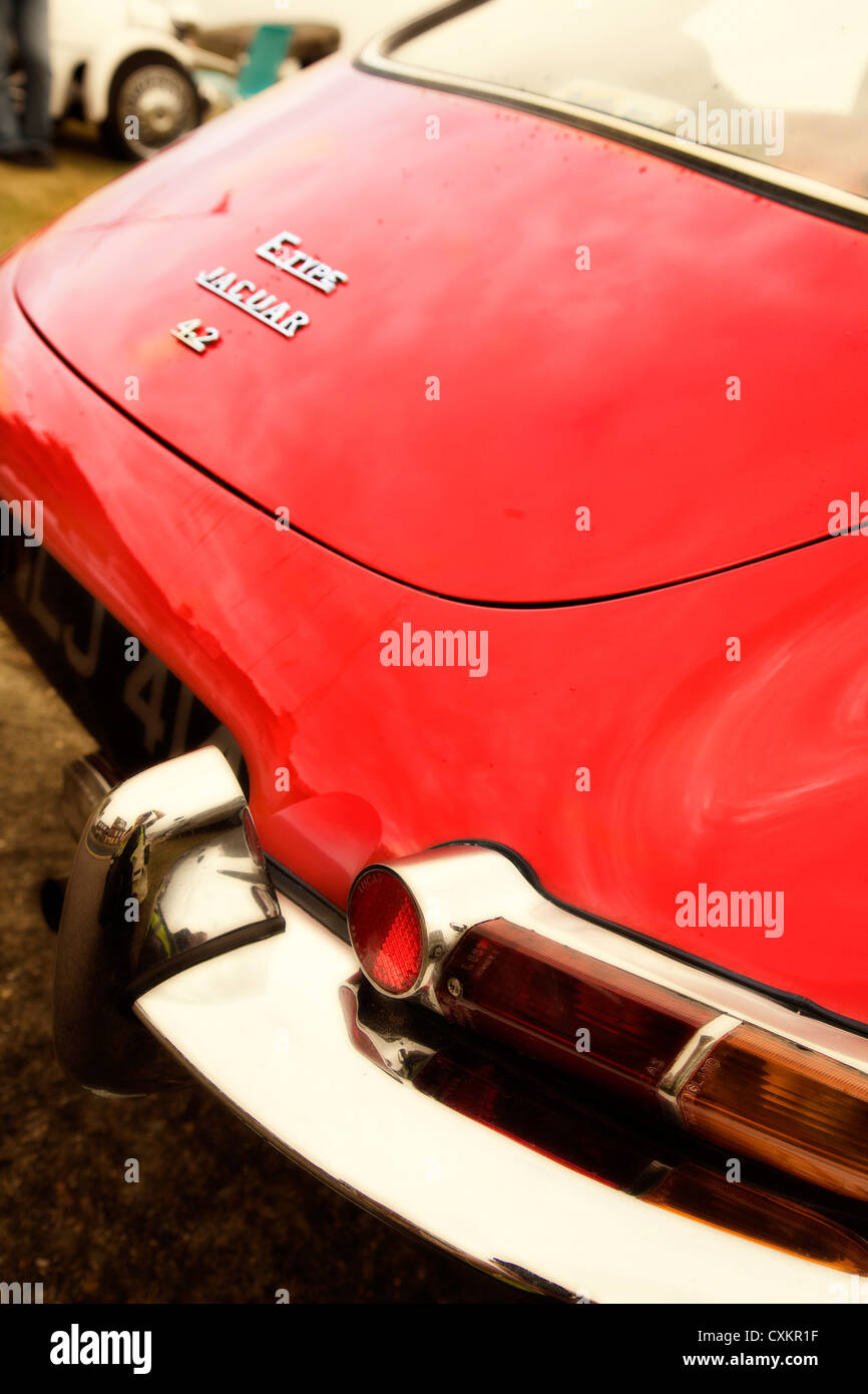 Parked classic jaguar hi-res stock photography and images - Alamy