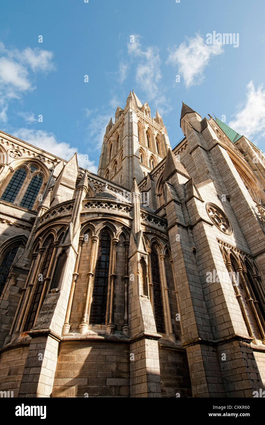 Truro Cathedral Cornwall UK Stock Photo - Alamy