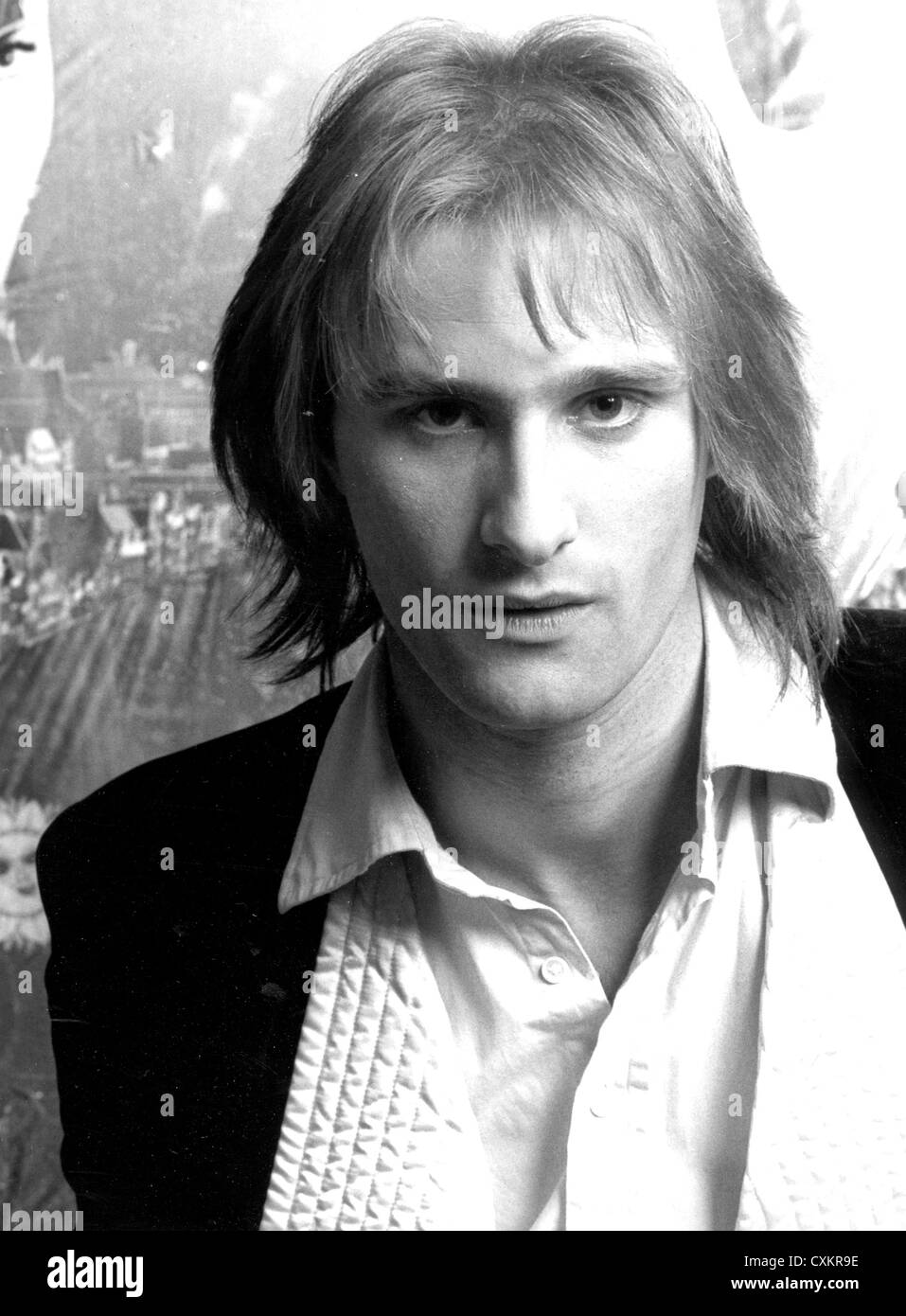 COCKNEY REBEL UK pop group with Steve Harley in April 1974 Stock Photo ...