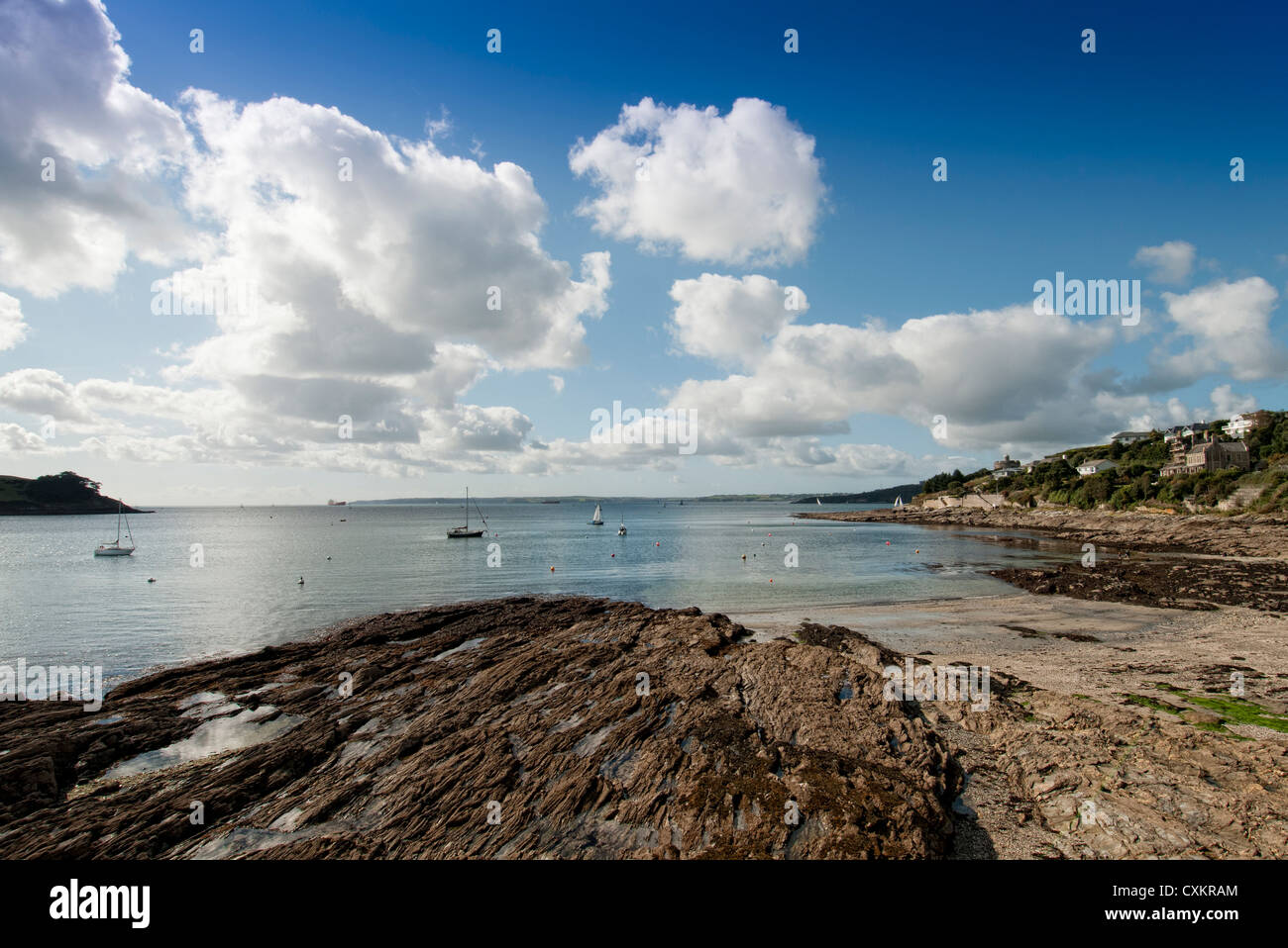 The bay at st mawes hi-res stock photography and images - Alamy