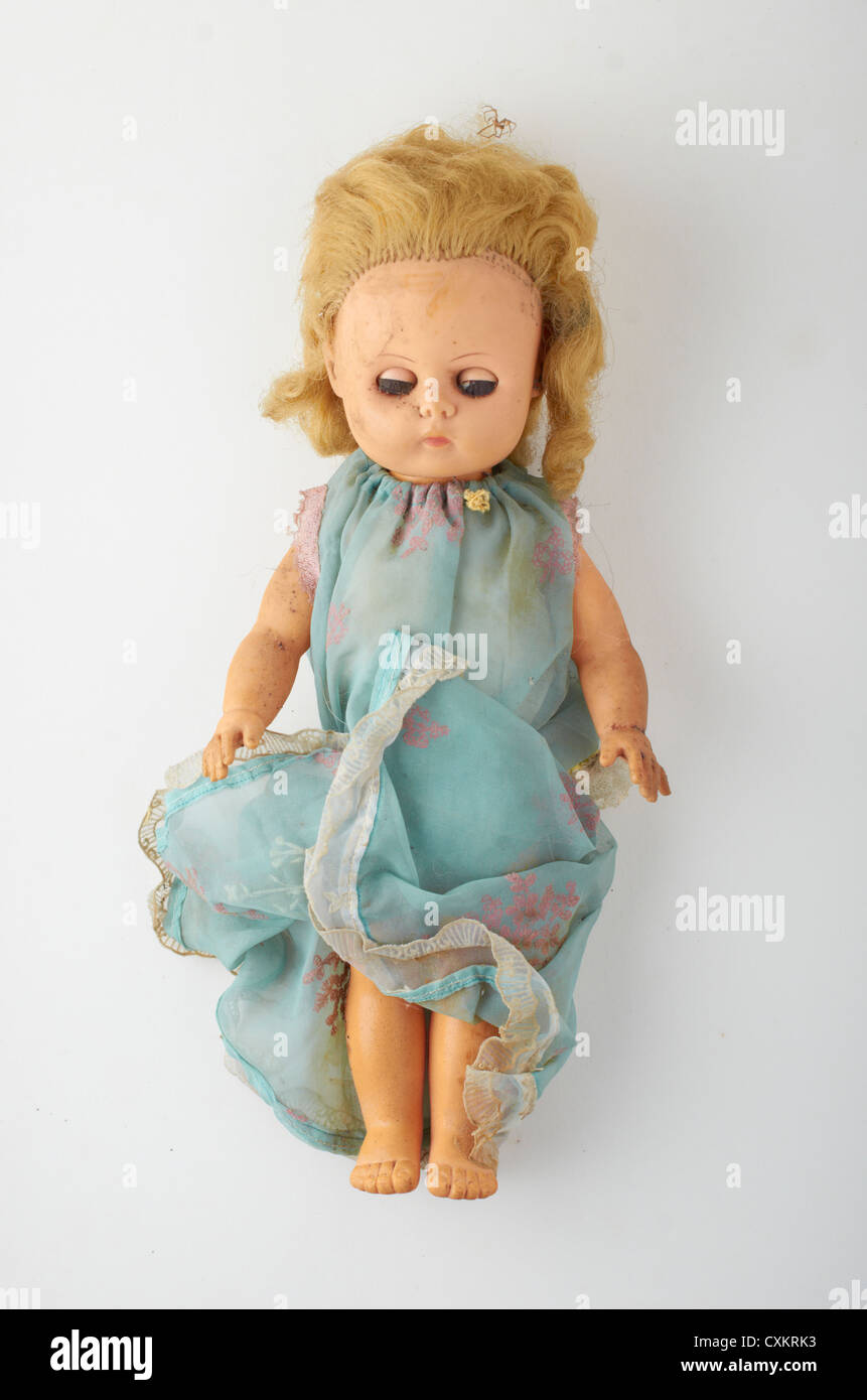 Vintage toy dolly box hi-res stock photography and images - Alamy