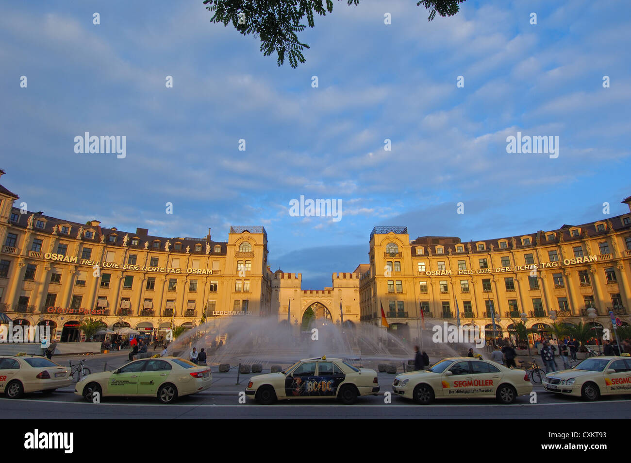 Karlsplatz , Munich, Bavaria, Germany, Europe Stock Photo - Alamy