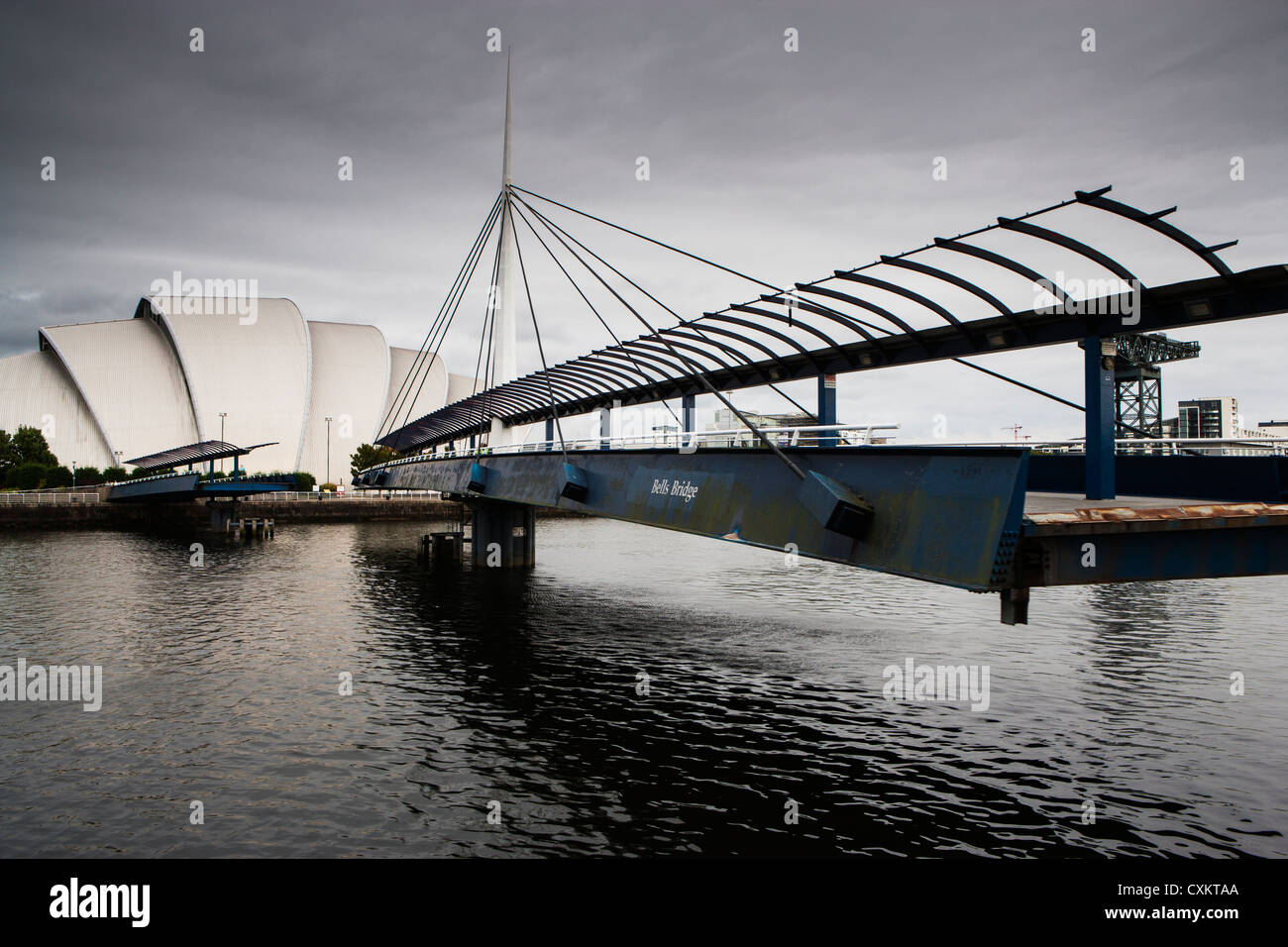 Bells bridge exhibition centre glasgow hi-res stock photography and ...