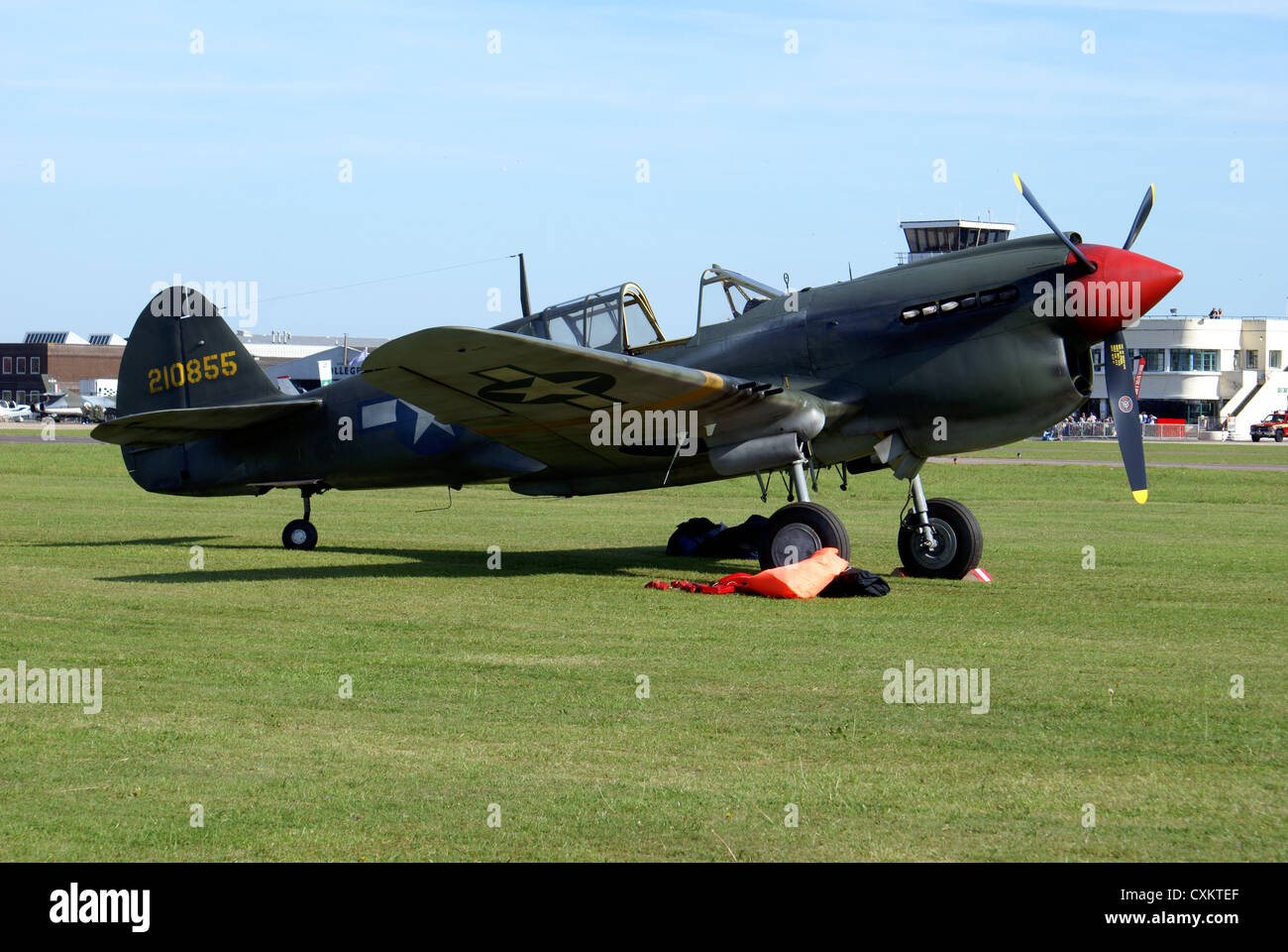 CURTISS-WRIGHT P-40N BUFFALO G-KITT (EX F-AZPJ Stock Photo - Alamy