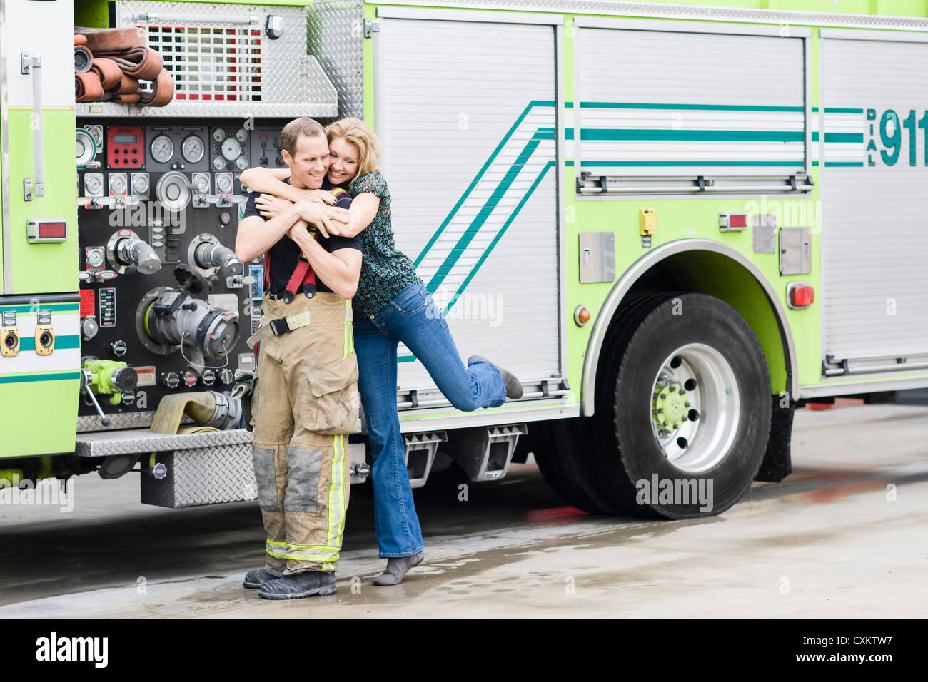 Woman Fireman High Resolution Stock Photography and Images - Alamy