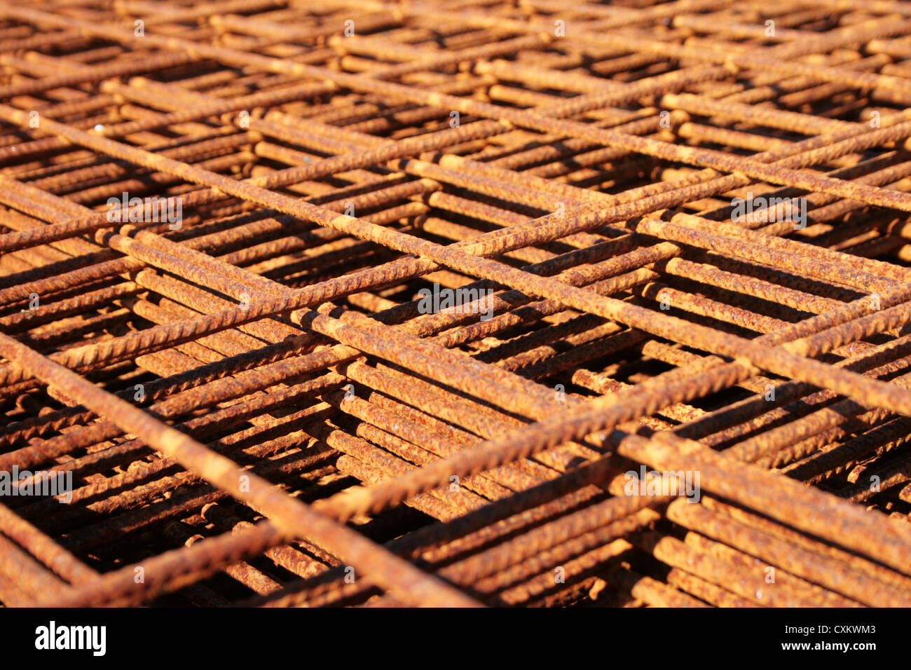 Iron armature net Stock Photo - Alamy