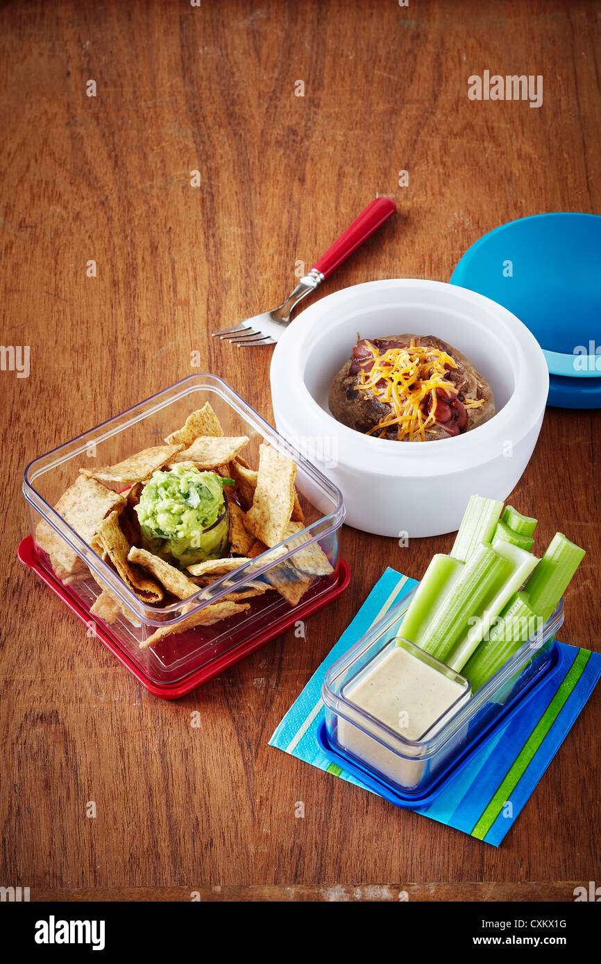 Lunch in Containers Stock Photo - Alamy