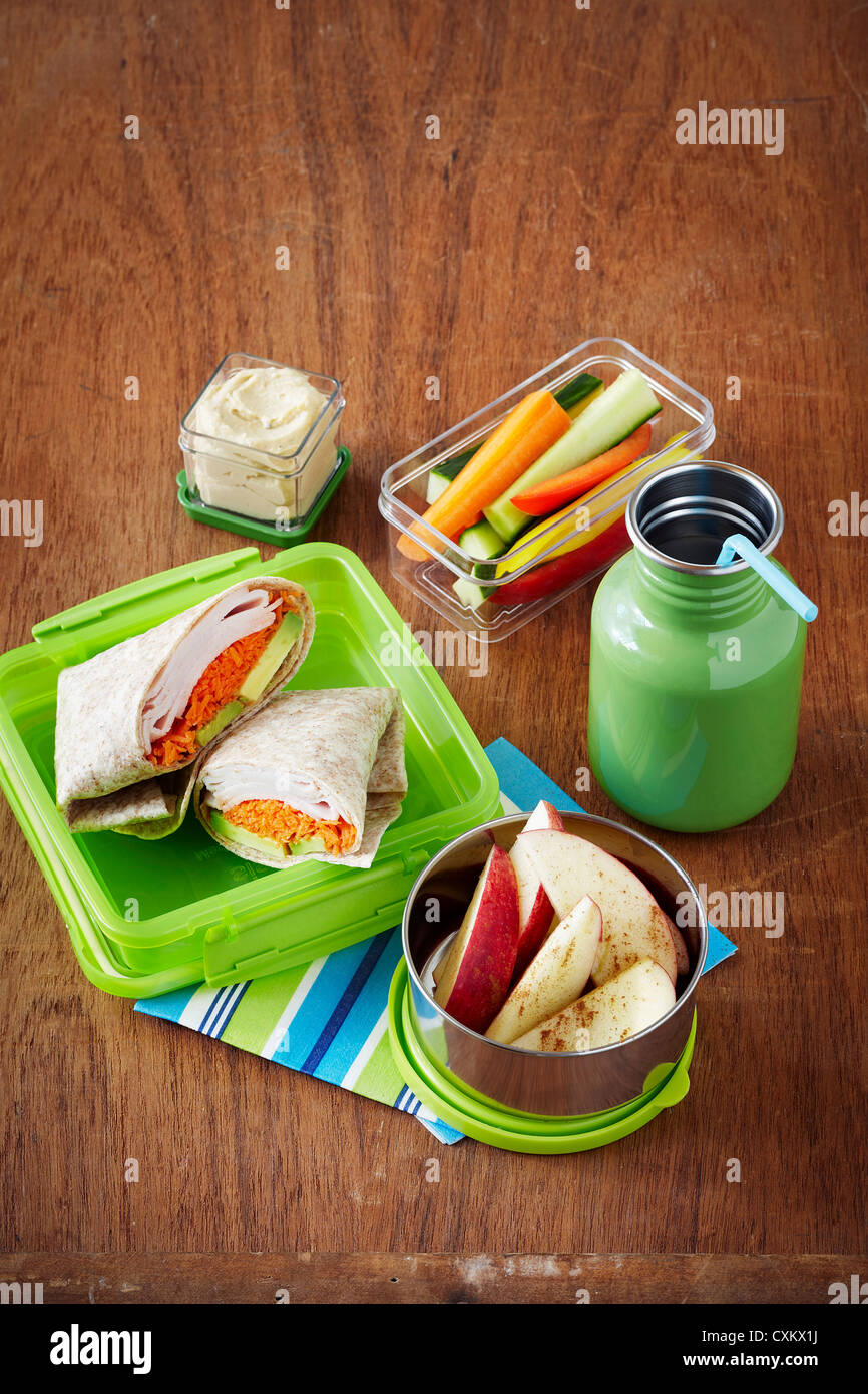 Lunch in Containers Stock Photo - Alamy
