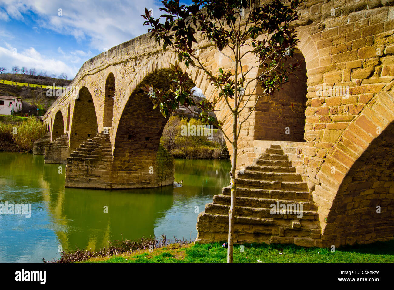 Navarre bridge hi-res stock photography and images - Alamy