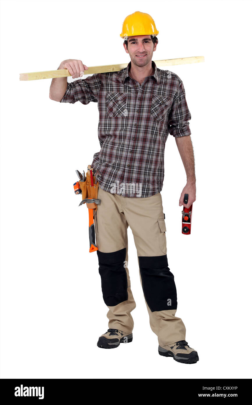 Skilled woodworker Cut Out Stock Images & Pictures - Alamy