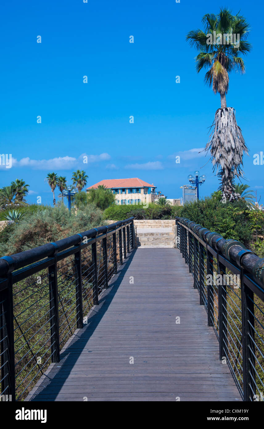 The Wishing Bridge in historic Jaffa , Israel Stock Photo - Alamy