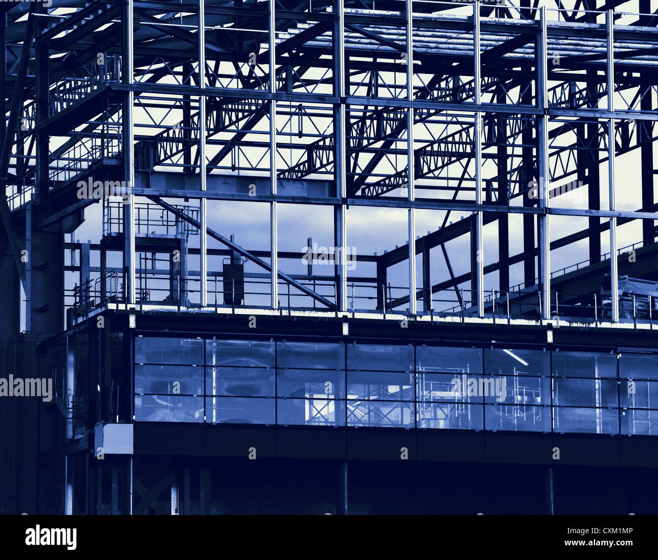 Girder framework skyscraper hi-res stock photography and images - Alamy